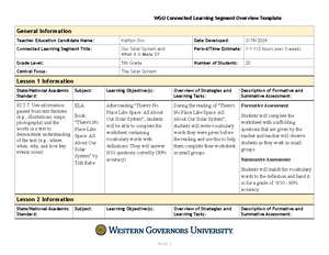 D164 Task 2 - Task 2 - LIM1 — LIM1 TASK 2: DISCIPLINARY WRITING ...