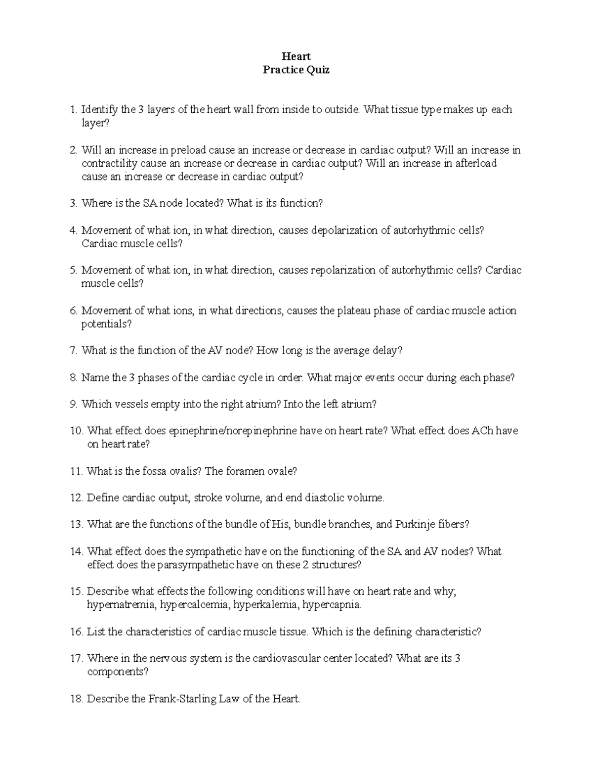 101-709e1714ef6cd74-Heart Practice Quiz - Practice QuizHeart Identify ...