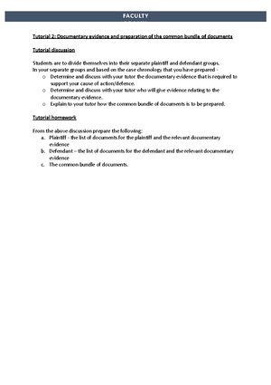 Tutorials 5 and 6 - Tutorial 5 and 6 - Tutorials 5 and 6: Trial ...