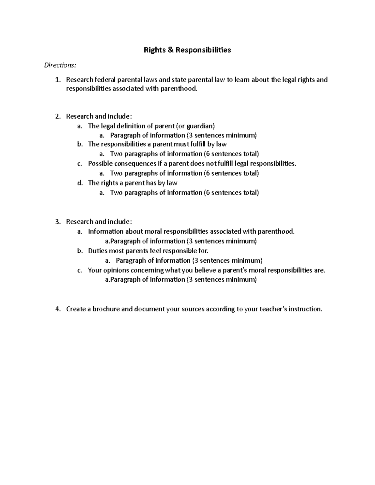 Legal Rights and Responsibilities-1 - Rights & Responsibilities ...