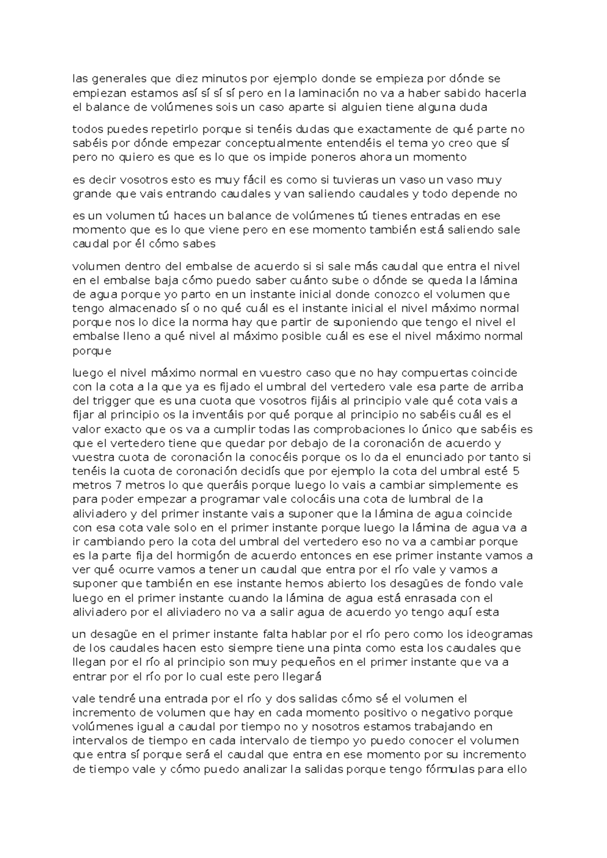 Infra 1510 - notas de clase - las generales que diez minutos por ...