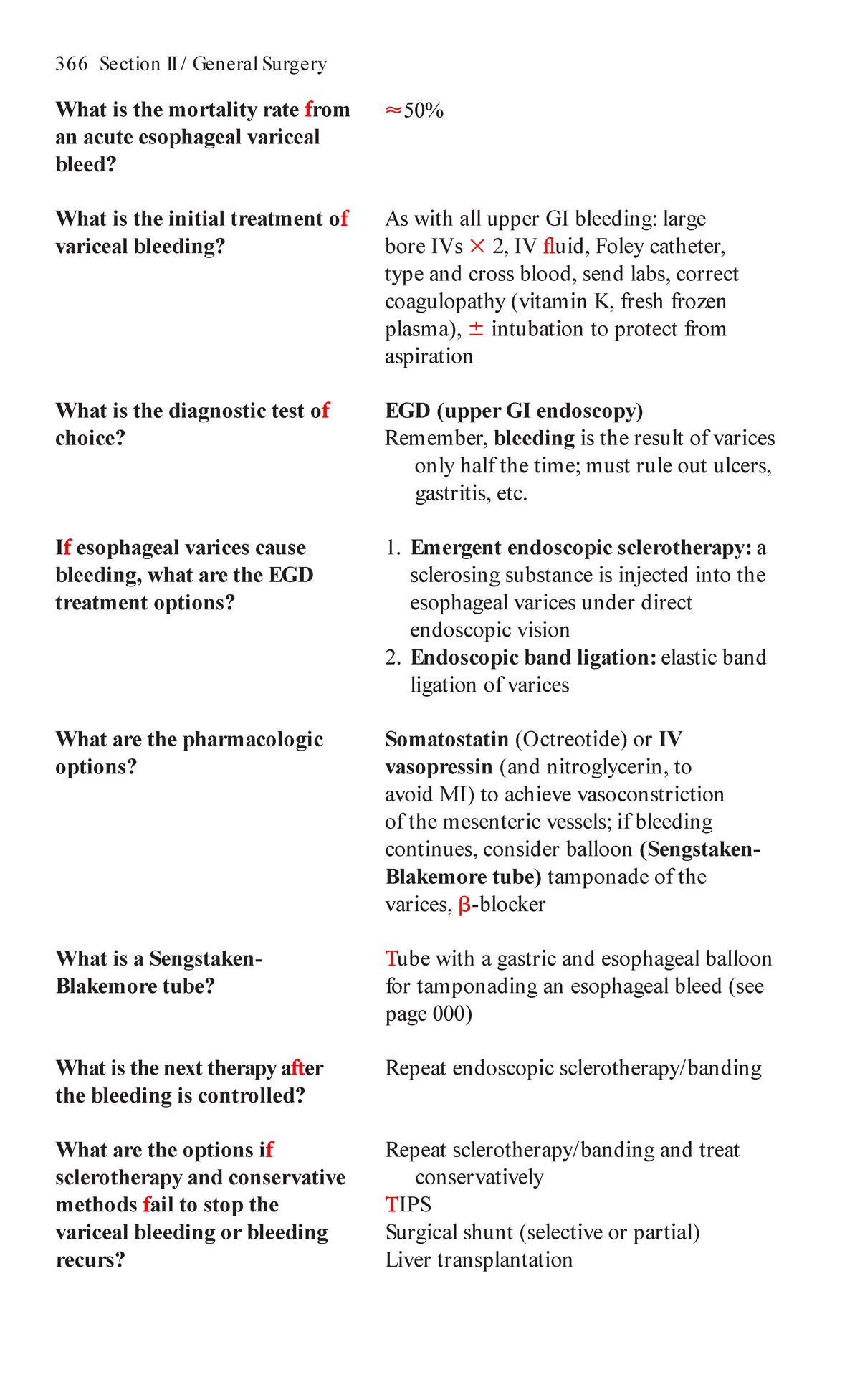 Surgical Recall 7th Edition Best Medical Books-43 - 366 Section II ...