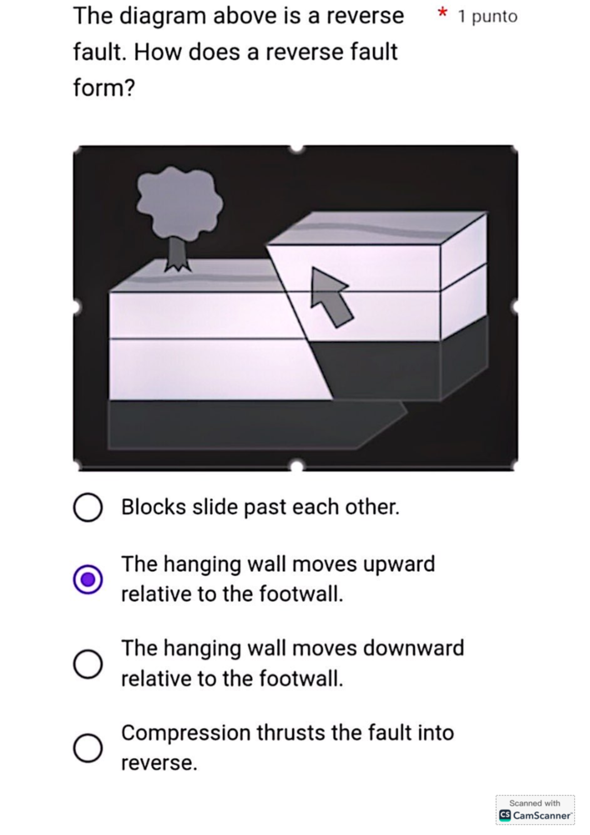 Earthsci-reviewerrr - Earth Science - diagram 10 panto fault. How does ...