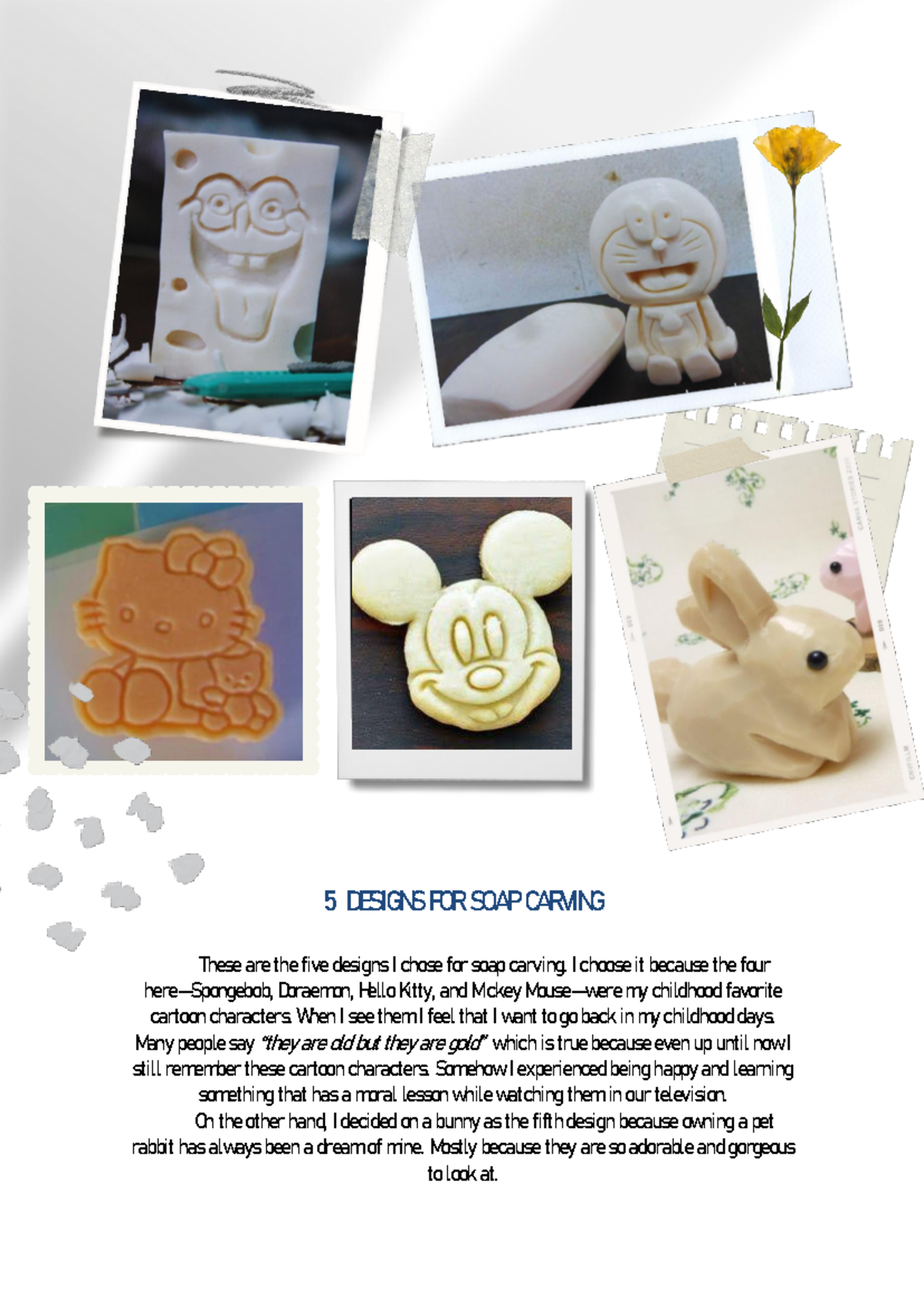 5 designs for soap carving - 5 DESIGNS FOR SOAP CARVING These are the ...