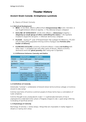 Theater History Week 8 - Influence of Racine rather than Corneille ...
