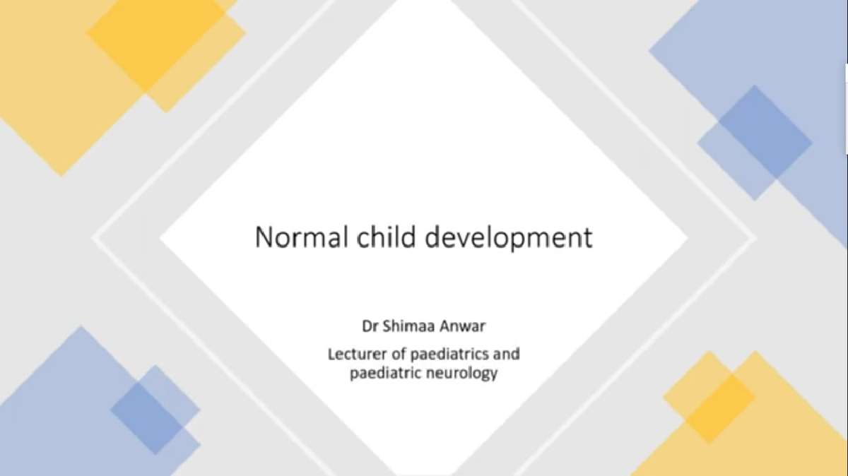 normal-development.pdf - Medical - Studocu