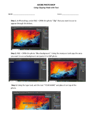 Cloning activity - worksheets - Lesson #5: Clone Stamp Tool (Cloning) The Clone Stamp Tool is a ...