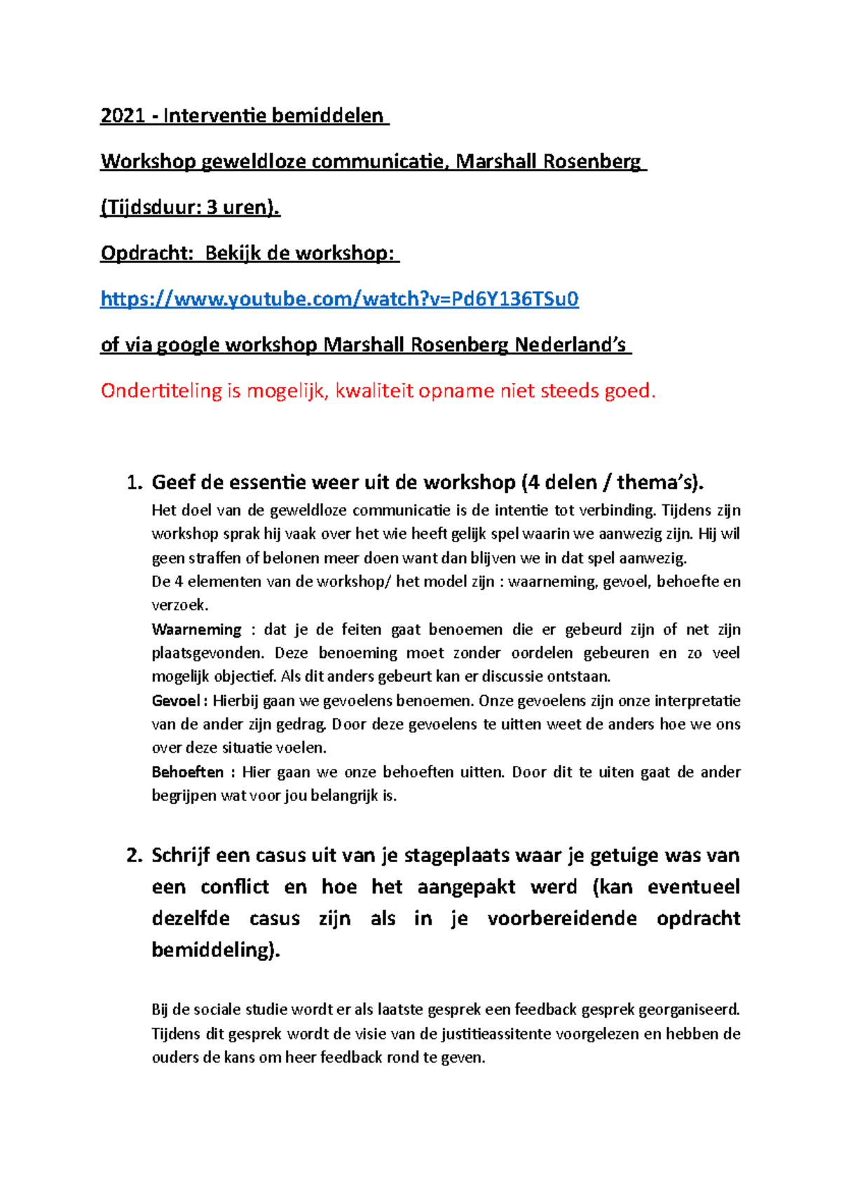 2021 interventie bemiddelen - vervangopdracht - Jeffrey - 2021 ...