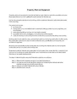 D104 Unit 4 051423 Ans Test Prep Unit 4 Unit 4 Depreciation