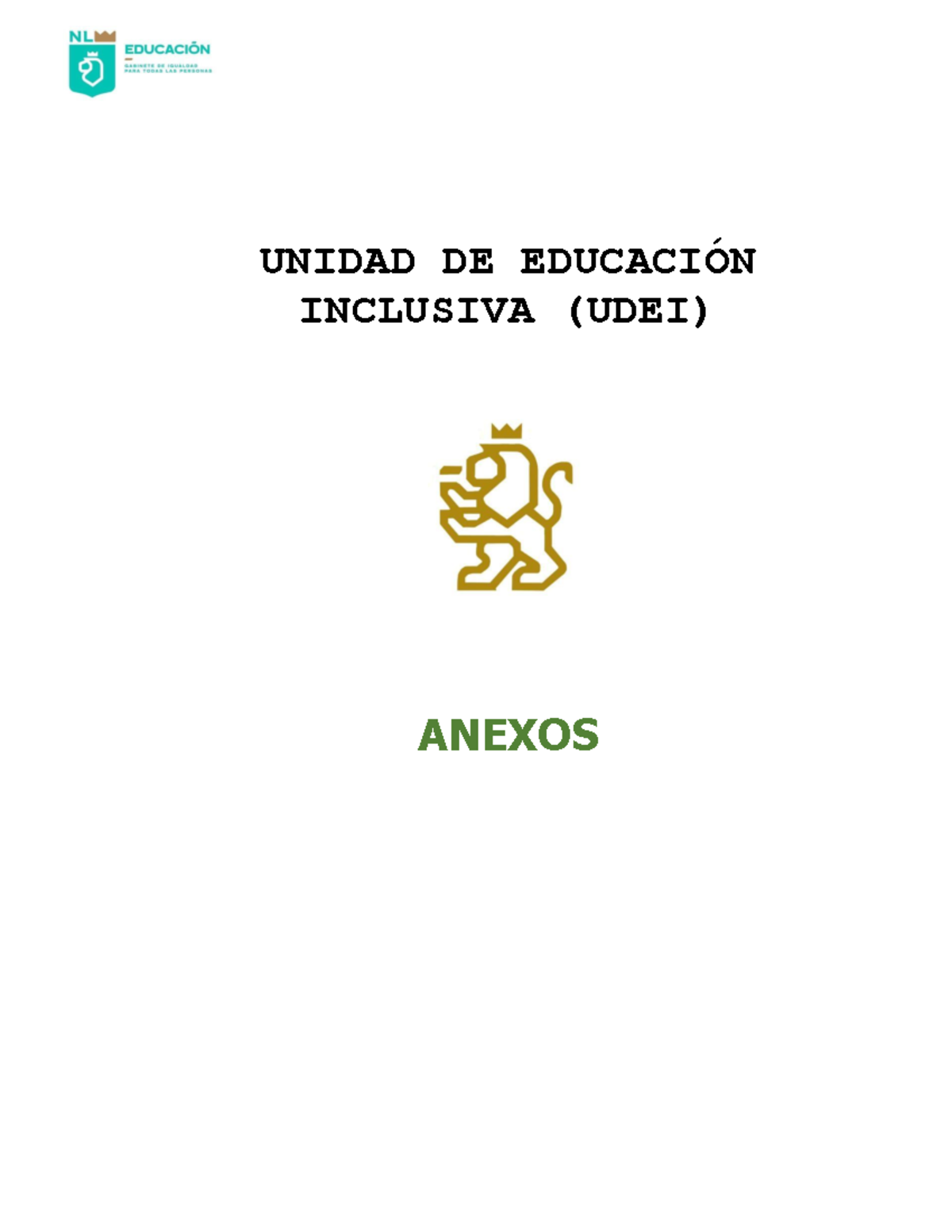 3.6 Anexos UDEI (PDF) - UNIDAD DE EDUCACI”N INCLUSIVA (UDEI) ANEXOS ...