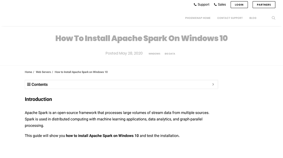 How to install apache spark on windows 10 - How To Install Apache Spark ...