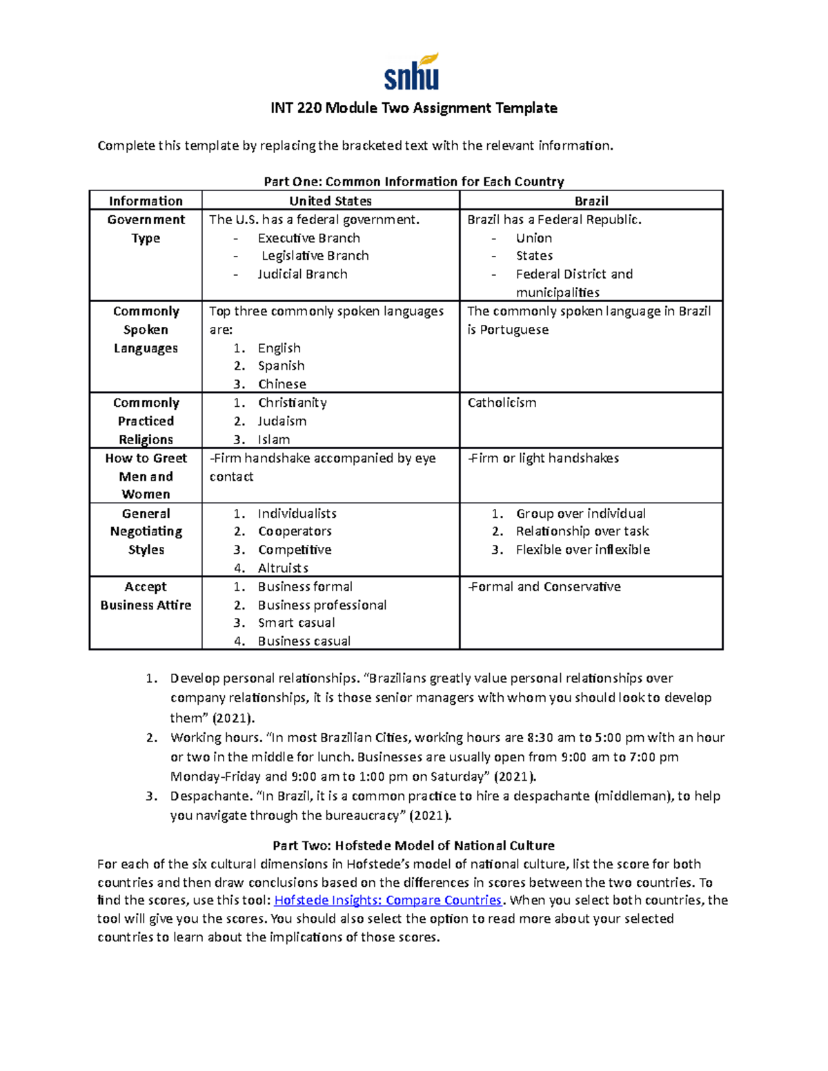 Int 220 Module Two Assignment Template Int 220 Module Two Assignment
