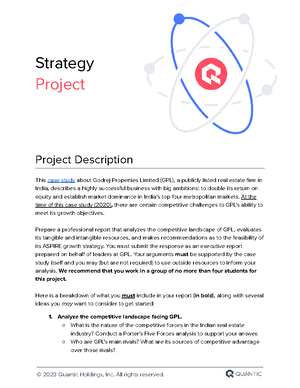Strategy Project - Managed by Q - How to Succeed as a Startup: The ...