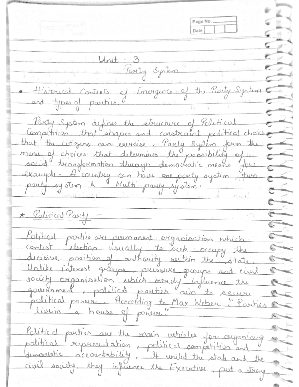 Cp notes - Political science - Studocu