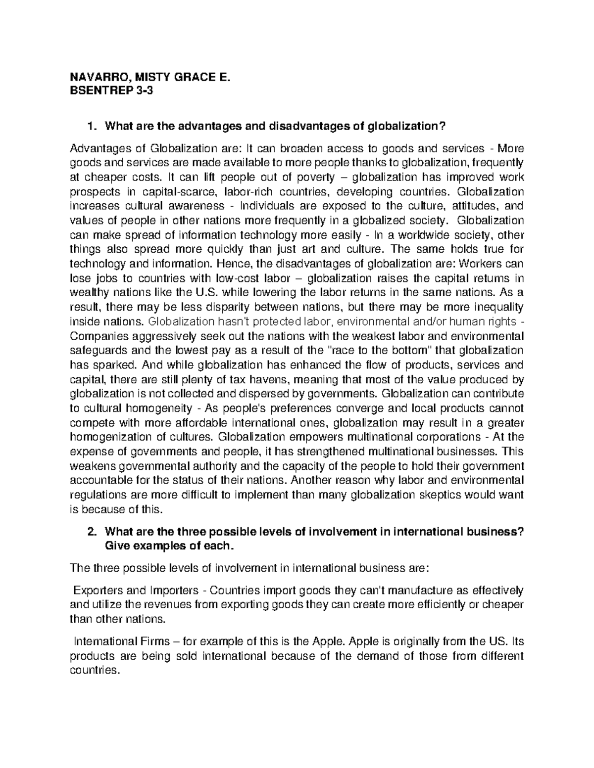 Module 4 - Programs and Policies on Enterprise Development - NAVARRO ...