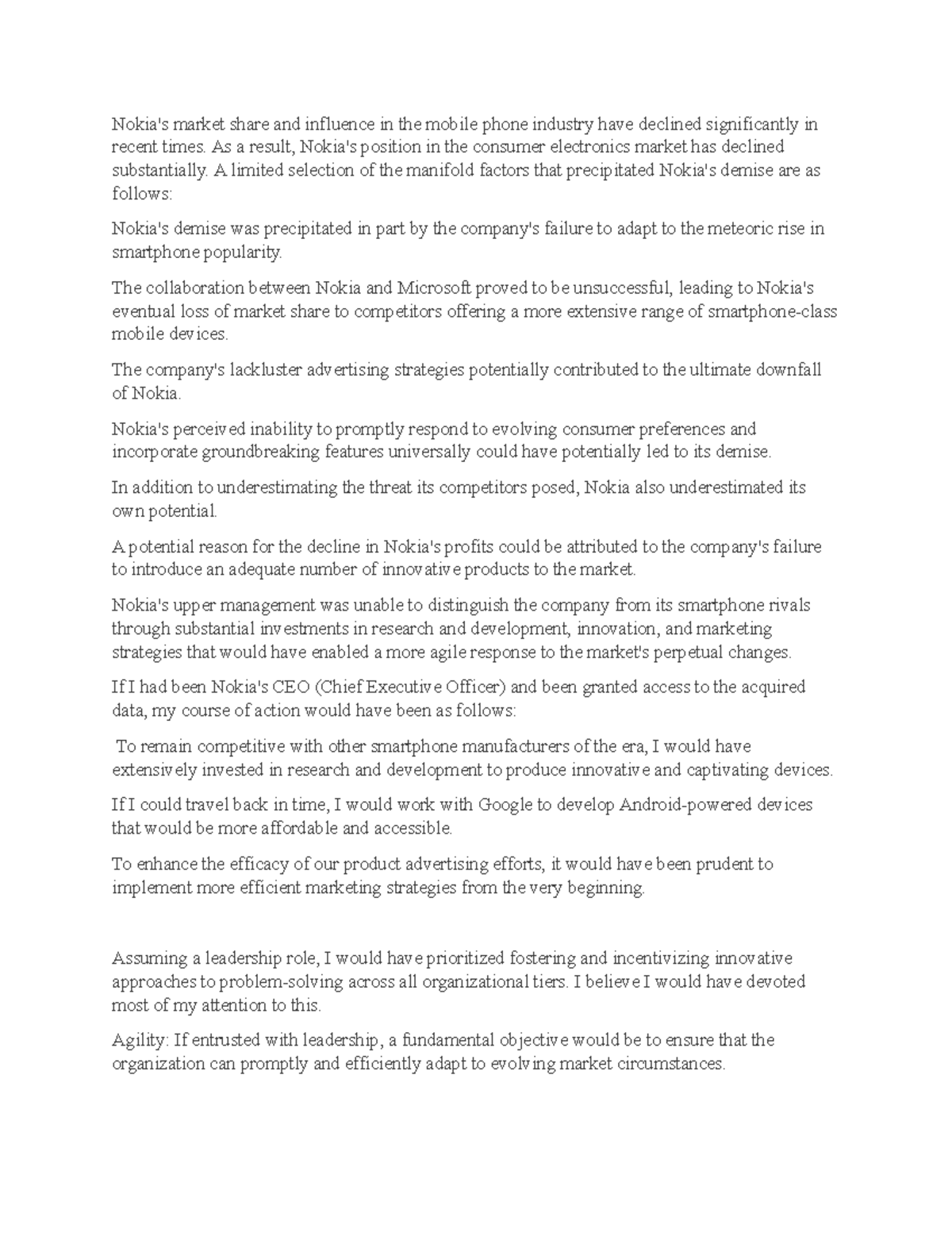 Some of the most immoral practices are providing unfair pric (20 ...