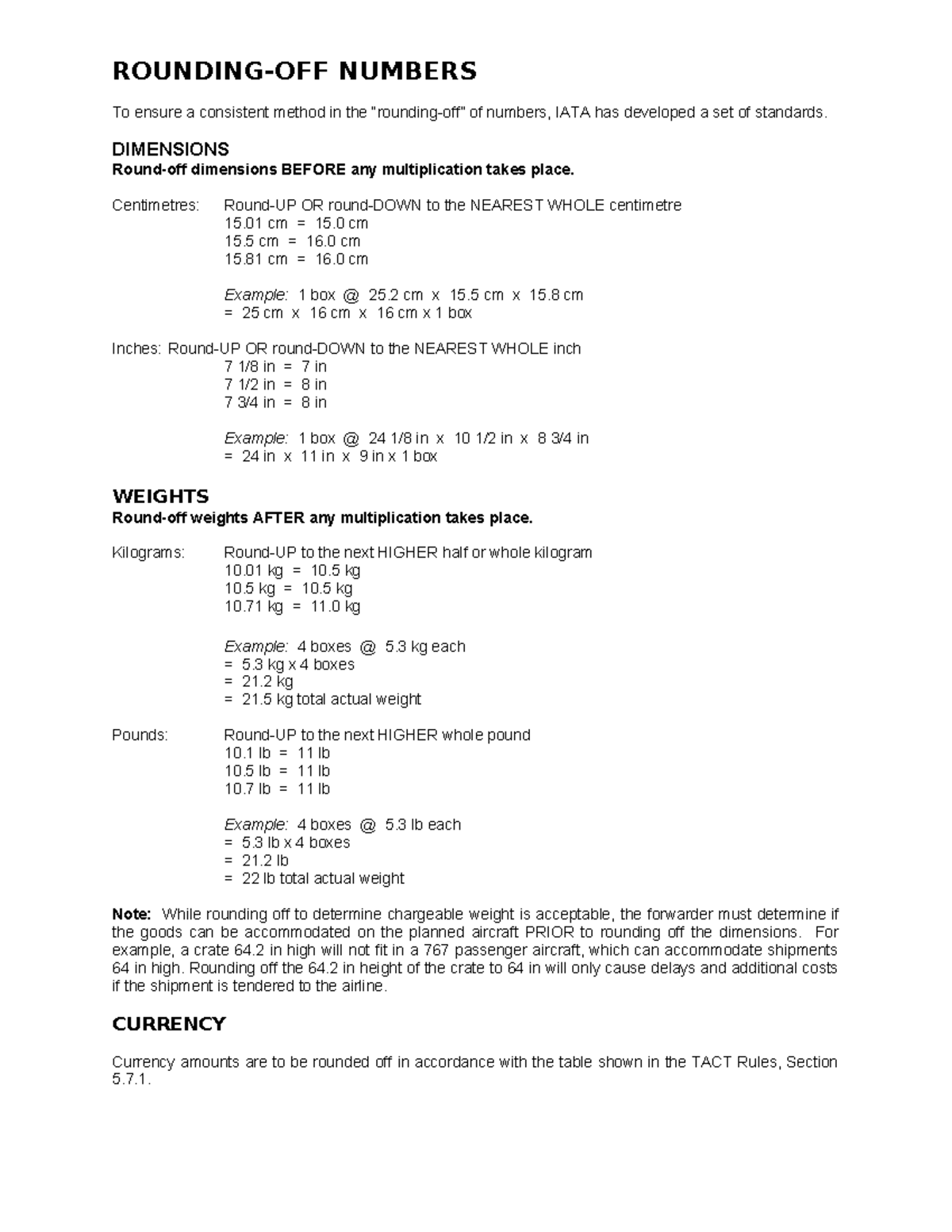 Rounding off numbers - NOTHING - ROUNDING-OFF NUMBERS To ensure a ...