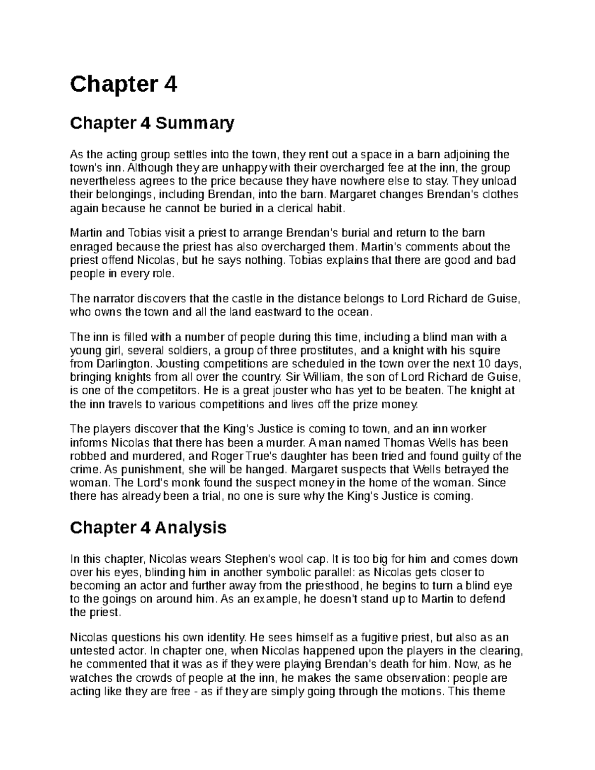 Comp. 2 (2022) CH. 4 Summary & Analysis of Morality Play - by Barry ...