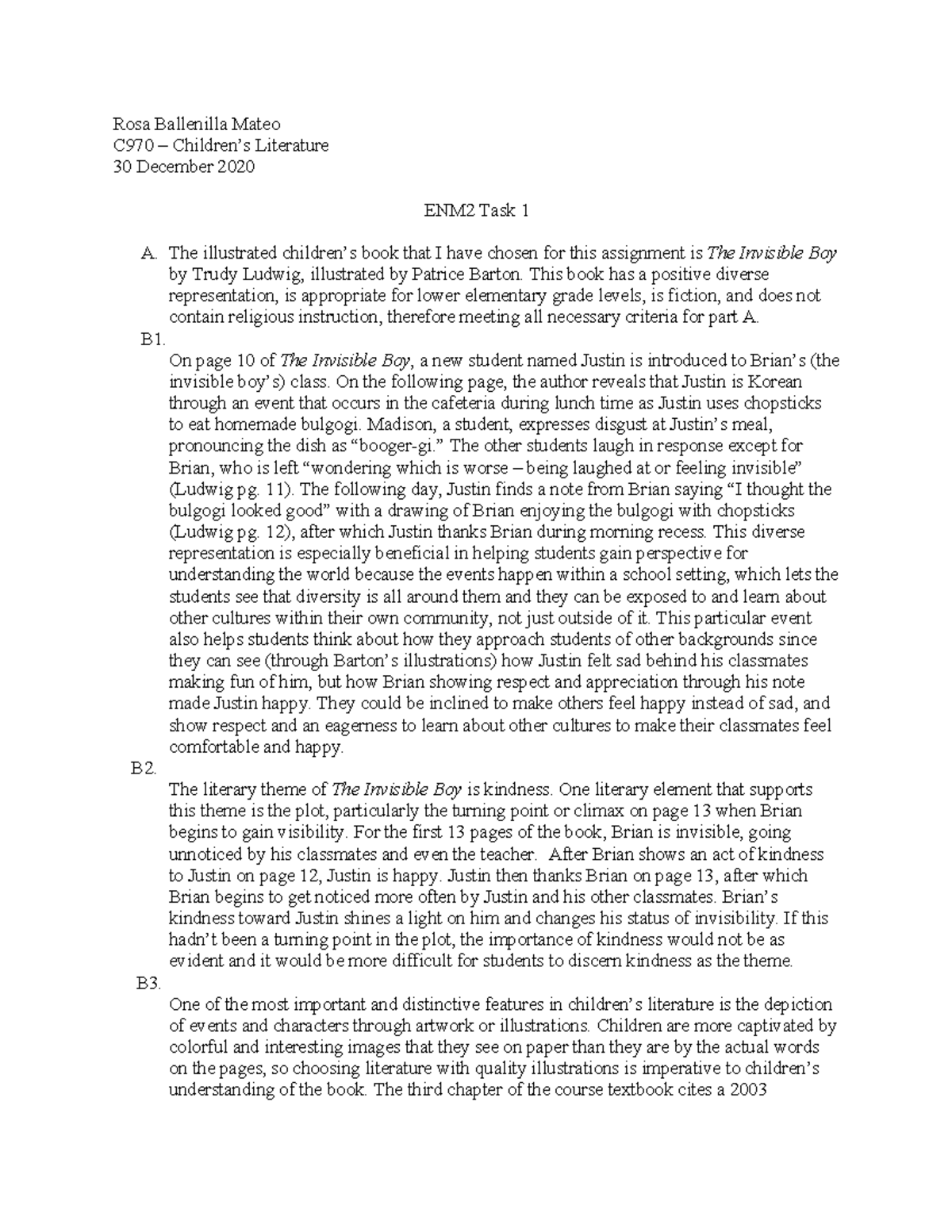 ENM2 Performance Assessment Task 1 Part 1 - Rosa Ballenilla Mateo C970 ...