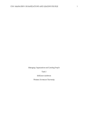 2022 C207 Task 1 - Passed - Data-Driven Decision Making Task 1 McKinsie ...