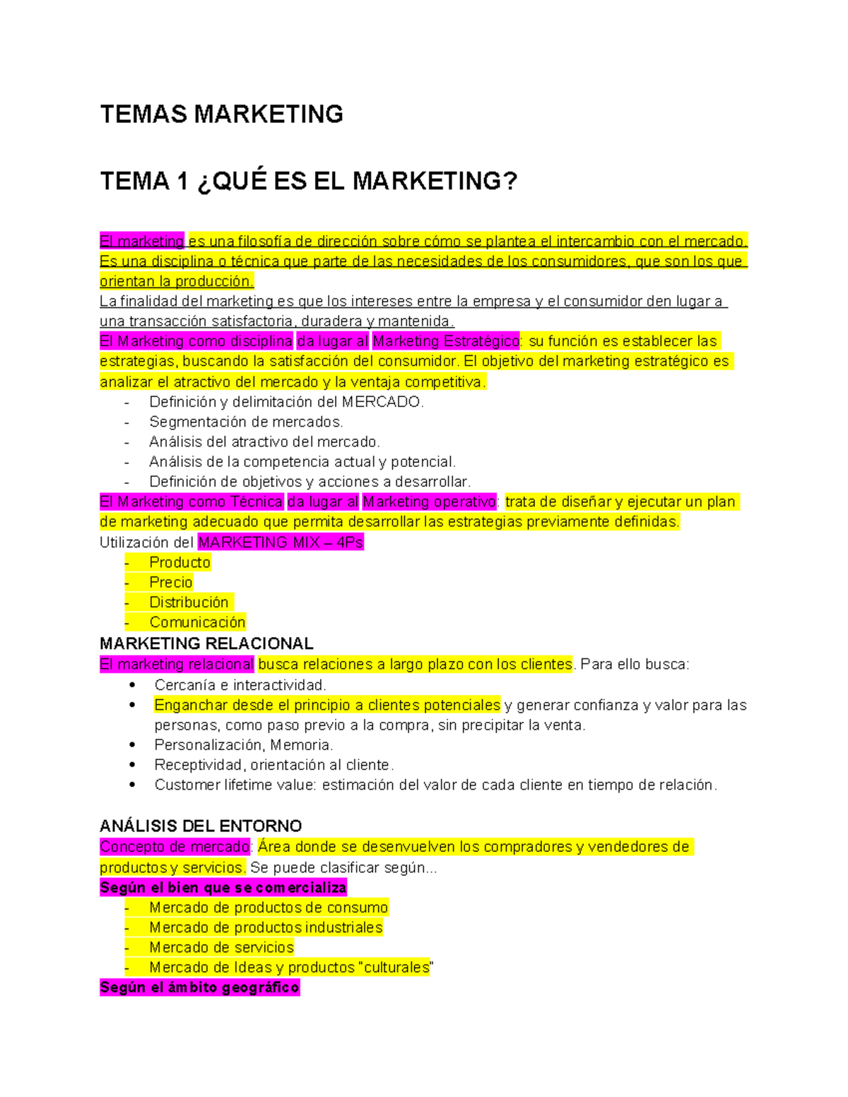 Temas Marketing - Apunts bueno bueno - TEMAS MARKETING TEMA 1 ¿QUÉ ES ...
