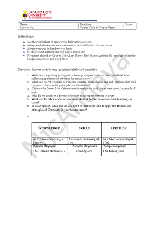 1 Introduction TO Criminology AND Psychology OF Crimes - Urdaneta City ...