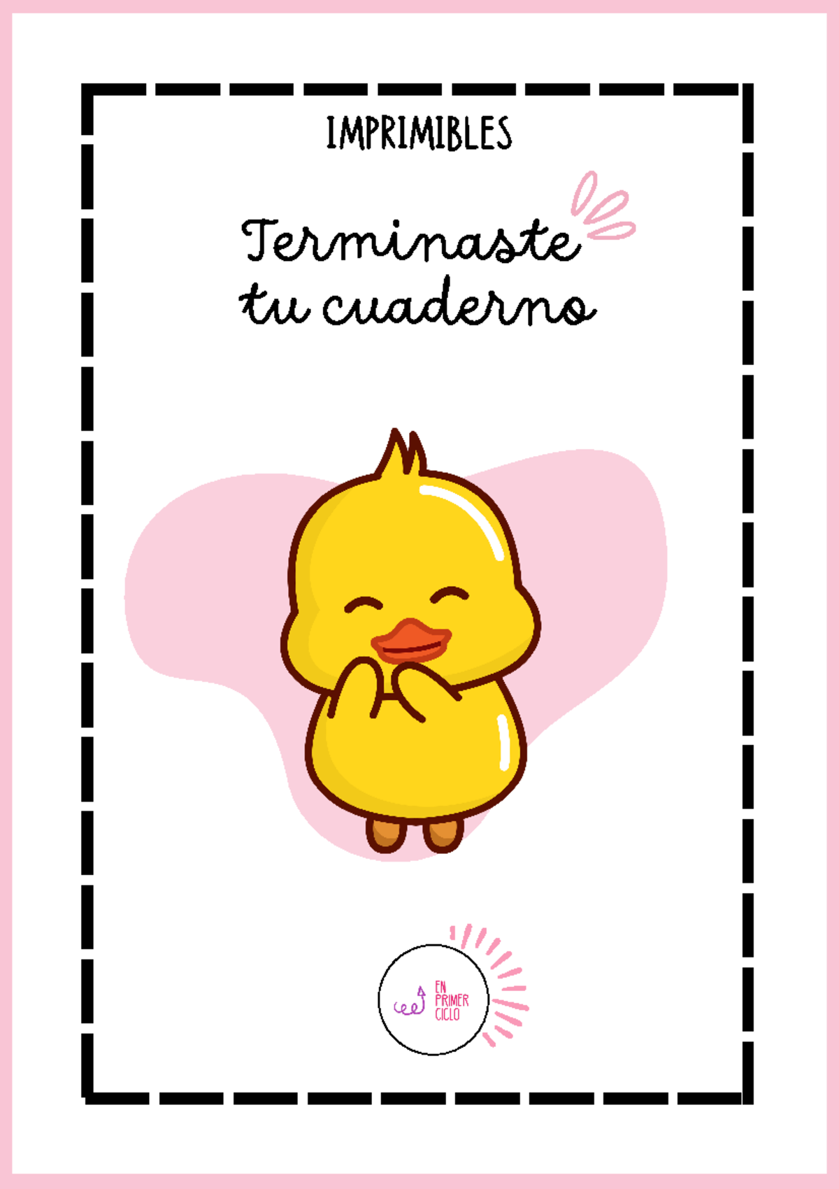 2. Terminaste el cuaderno @ Enprimerciclo - Terminaste tu cuaderno ...