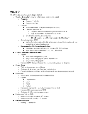 PEDS EXAM 2 tip sheet - study - PEDS EXAM 2 Tip Sheets Topics for the ...