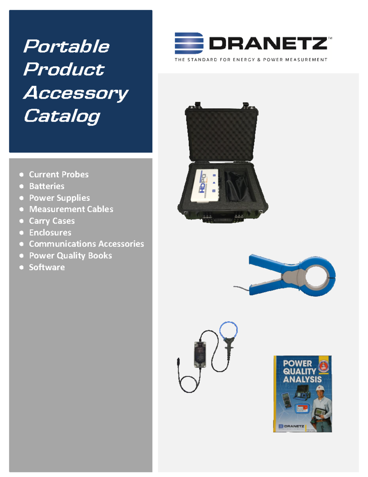 Dranetz Portable Product Accessory Catalog Q03 - Portable Product ...