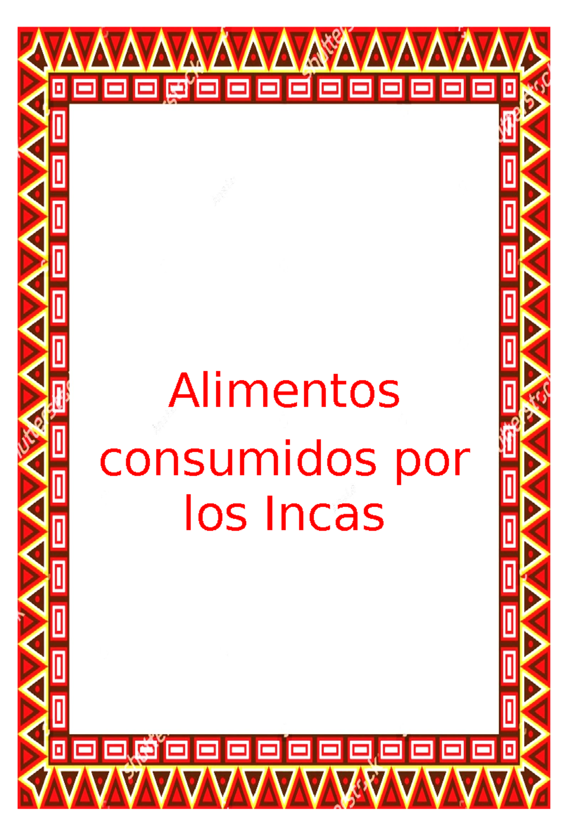 Album Plantas Y Alimentos - Alimentos consumidos por los Incas Maíz ...