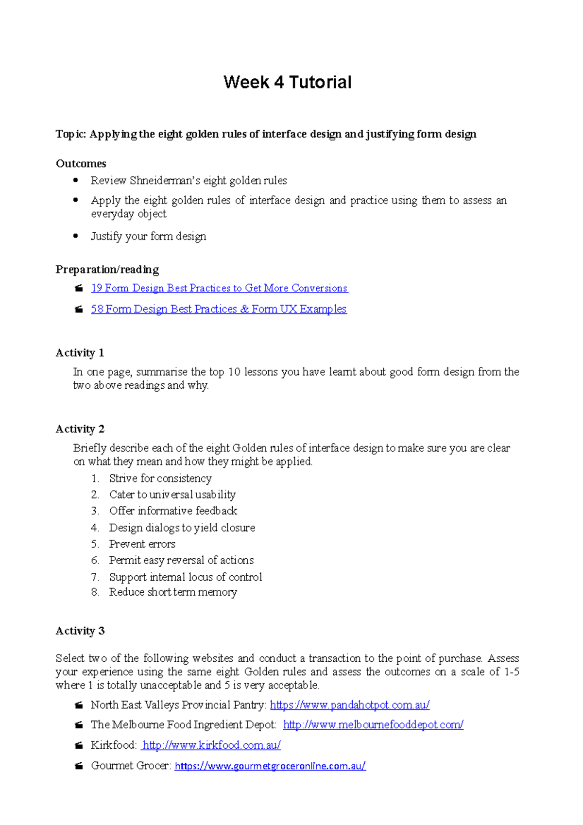 Tute 4 Design patterns - Computer system refers to the computer ...