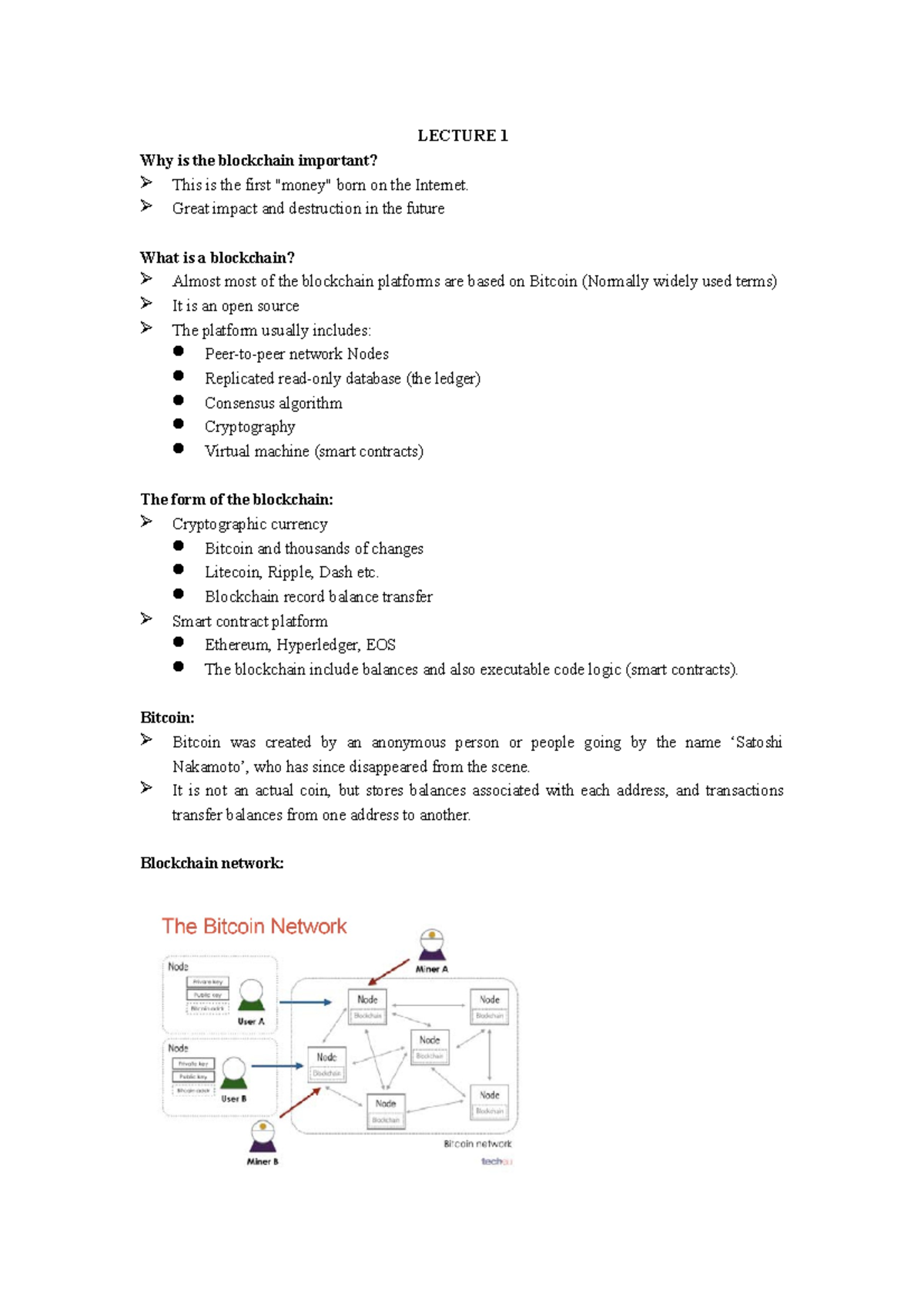 Learning Diary - LECTURE 1 Why is the blockchain important? This is the ...