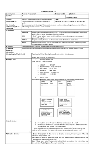 Q2 W4 English DLP - Semi Detailed Lesson Plan - DETAILED LESSON PLAN ...