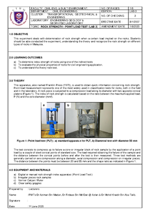 SPT correction - SPT correlation - Engineering Geology - UTHM - Studocu