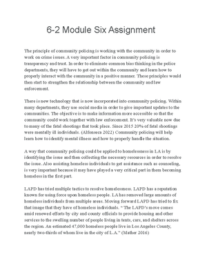 CJ 205 Module Four Assignment Template - CJ 205 - SNHU - Studocu