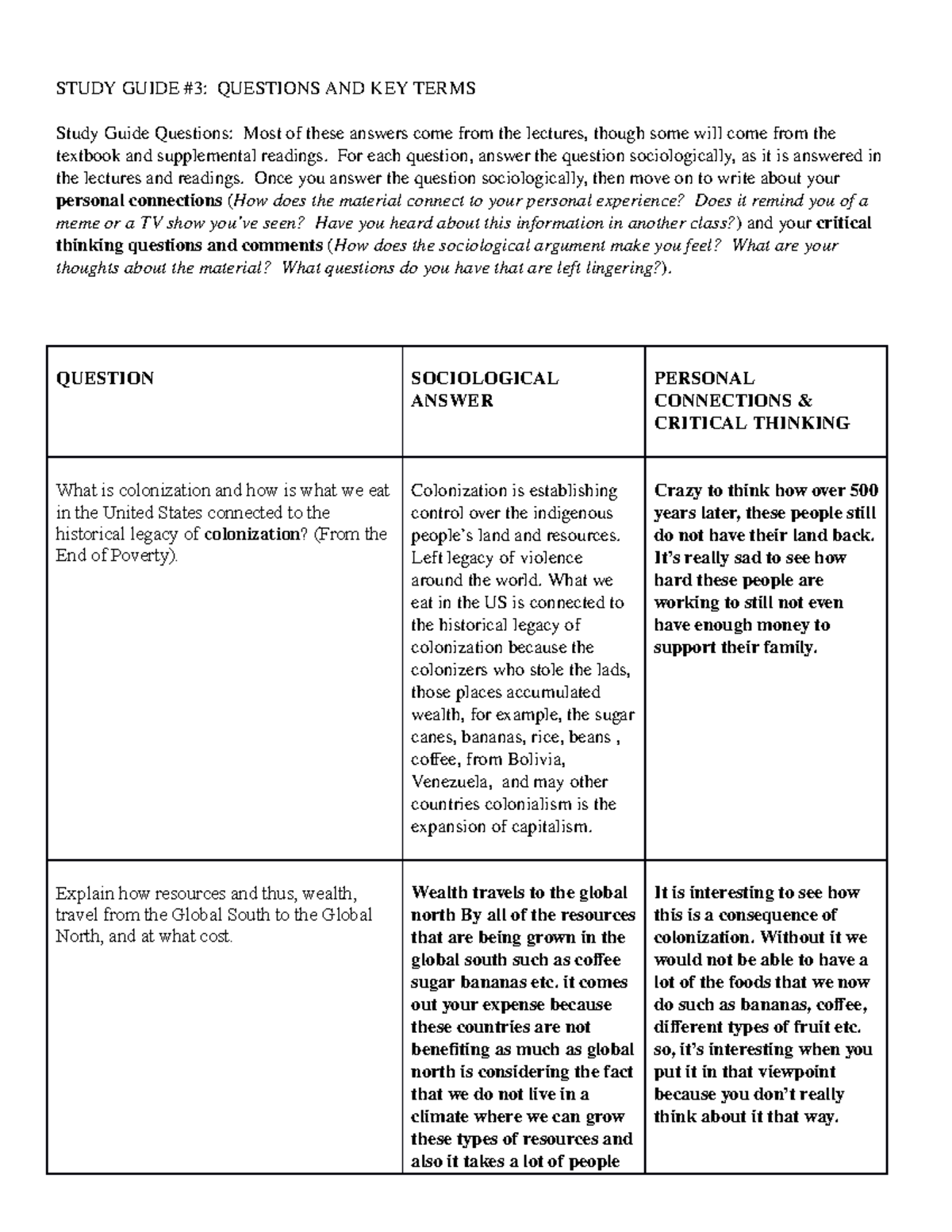 Study Guide #3 Global Climate Crisis, Environmental Racism, Health(1 ...