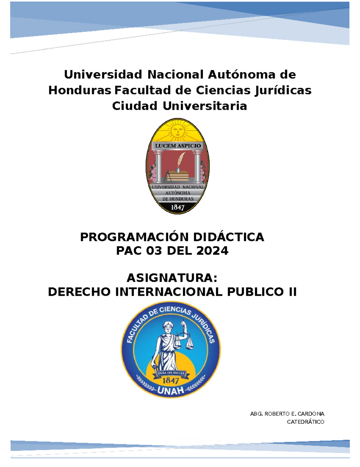 Programación Dinternacional Público II 2024 3ER PAC - Universidad ...