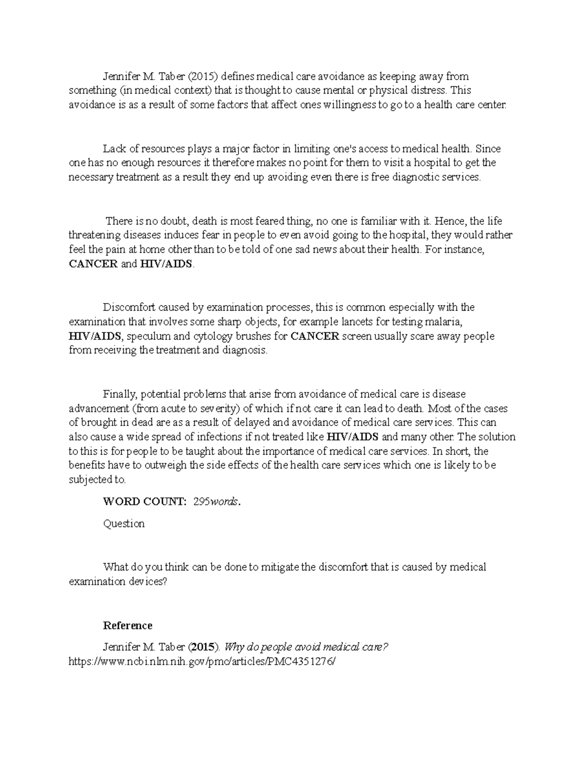 Discussion U4 Intro health psychology Uo People - Jennifer M. Taber ...