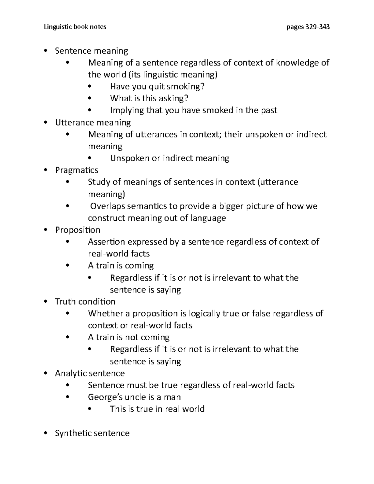 Pages 329-343 - notes from linguistics for everyone, by anne lobeck ...