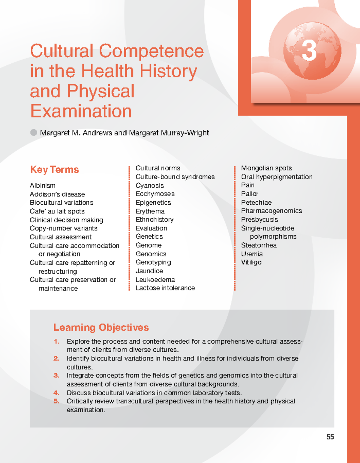 Tcn ch3 - 55 Cultural Competence in the Health History and Physical ...