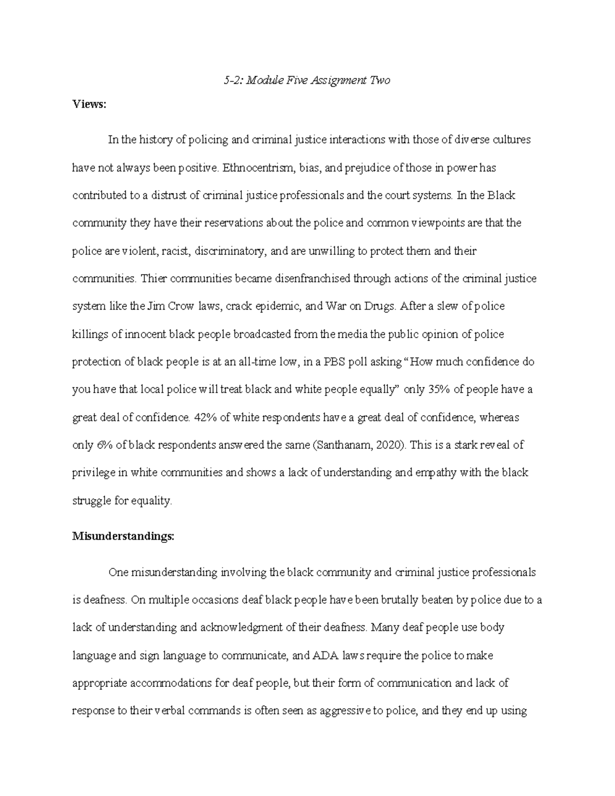 5-2 Module Five Assignment Two - 5-2: Module Five Assignment Two Views ...