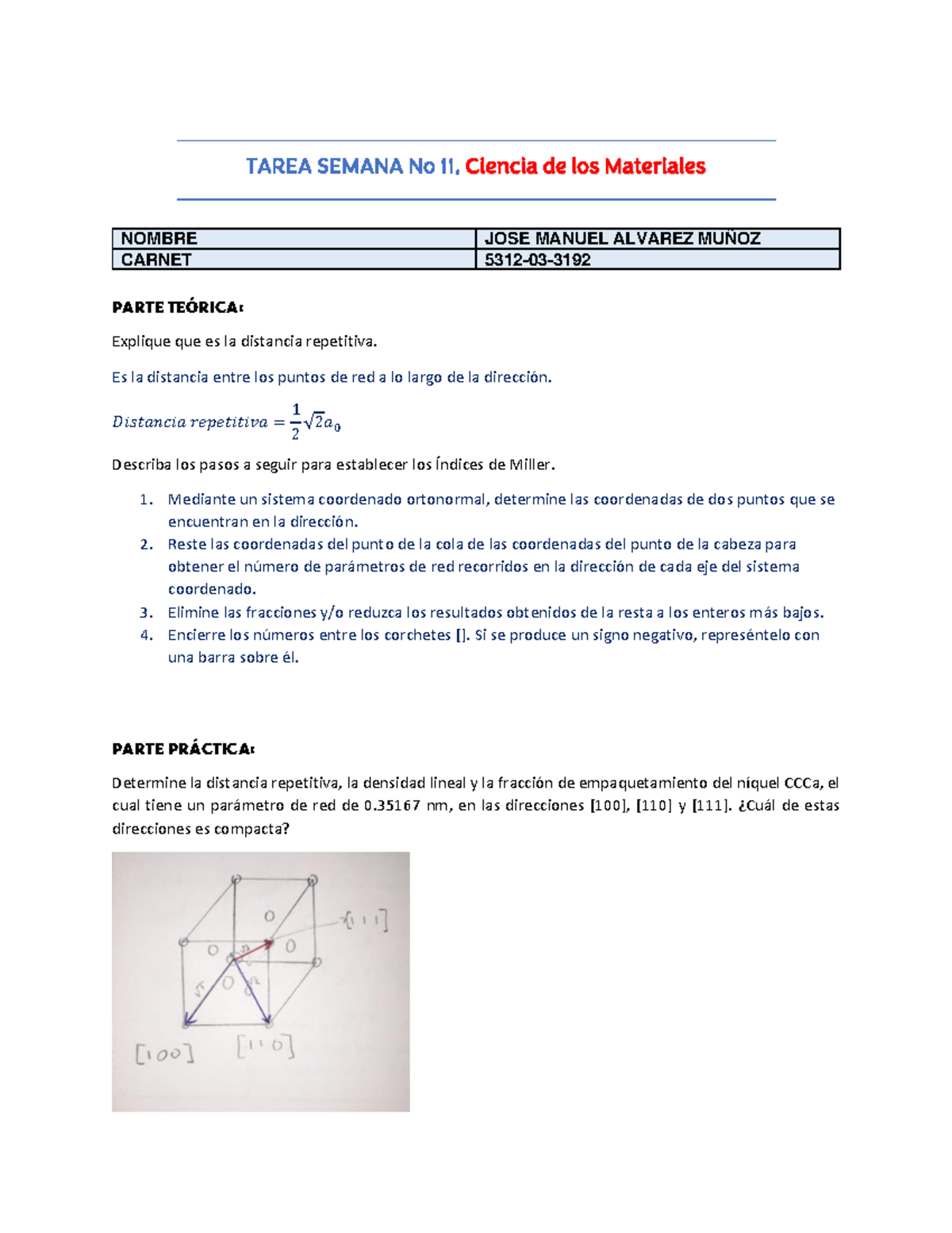 Tarea S11 Jose Alvarez - Fisica, velocidades, formulas de altura ...