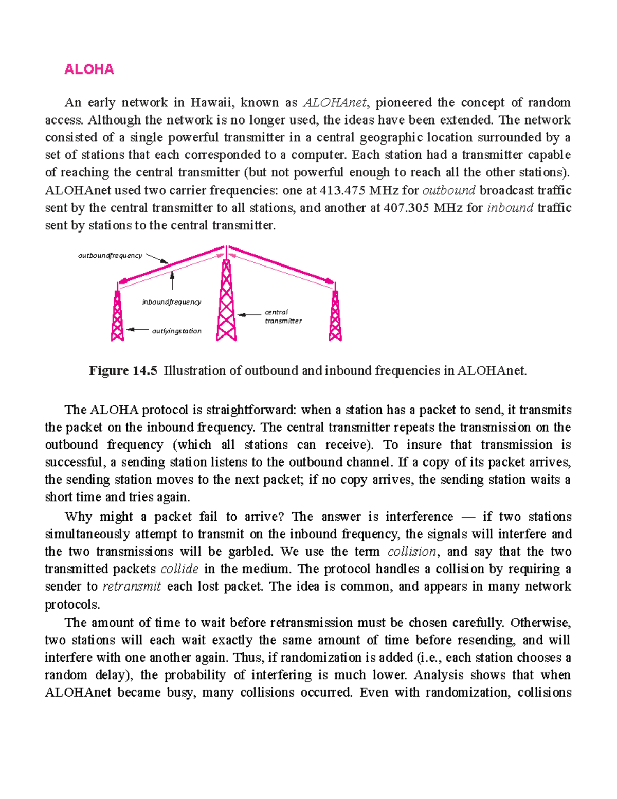 Aloha - ALOHA An early network in Hawaii, known as ALOHAnet, pioneered ...