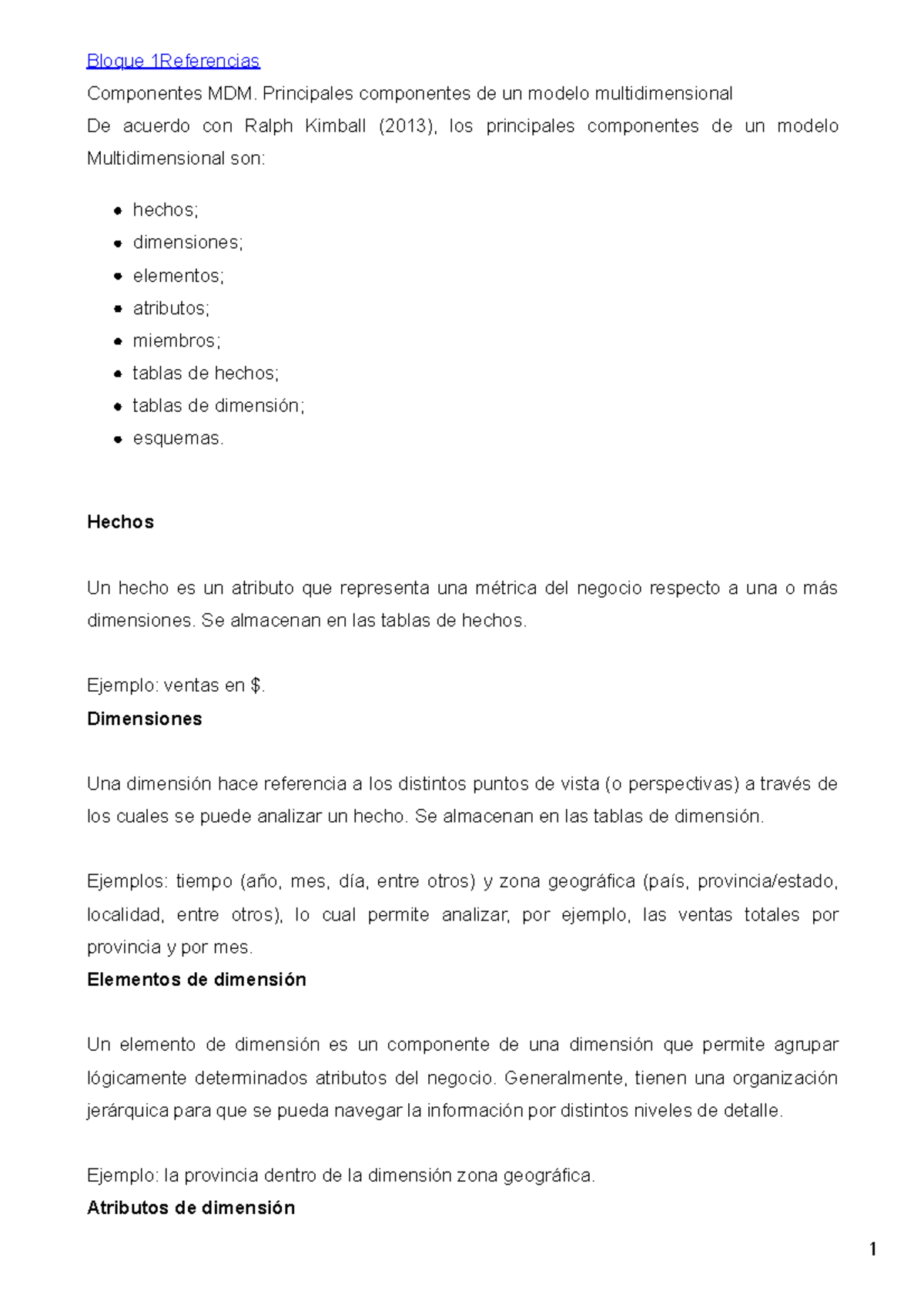 Modulo 2 - Lectura 2-numerado - Bloque 1Referencias Componentes MDM ...