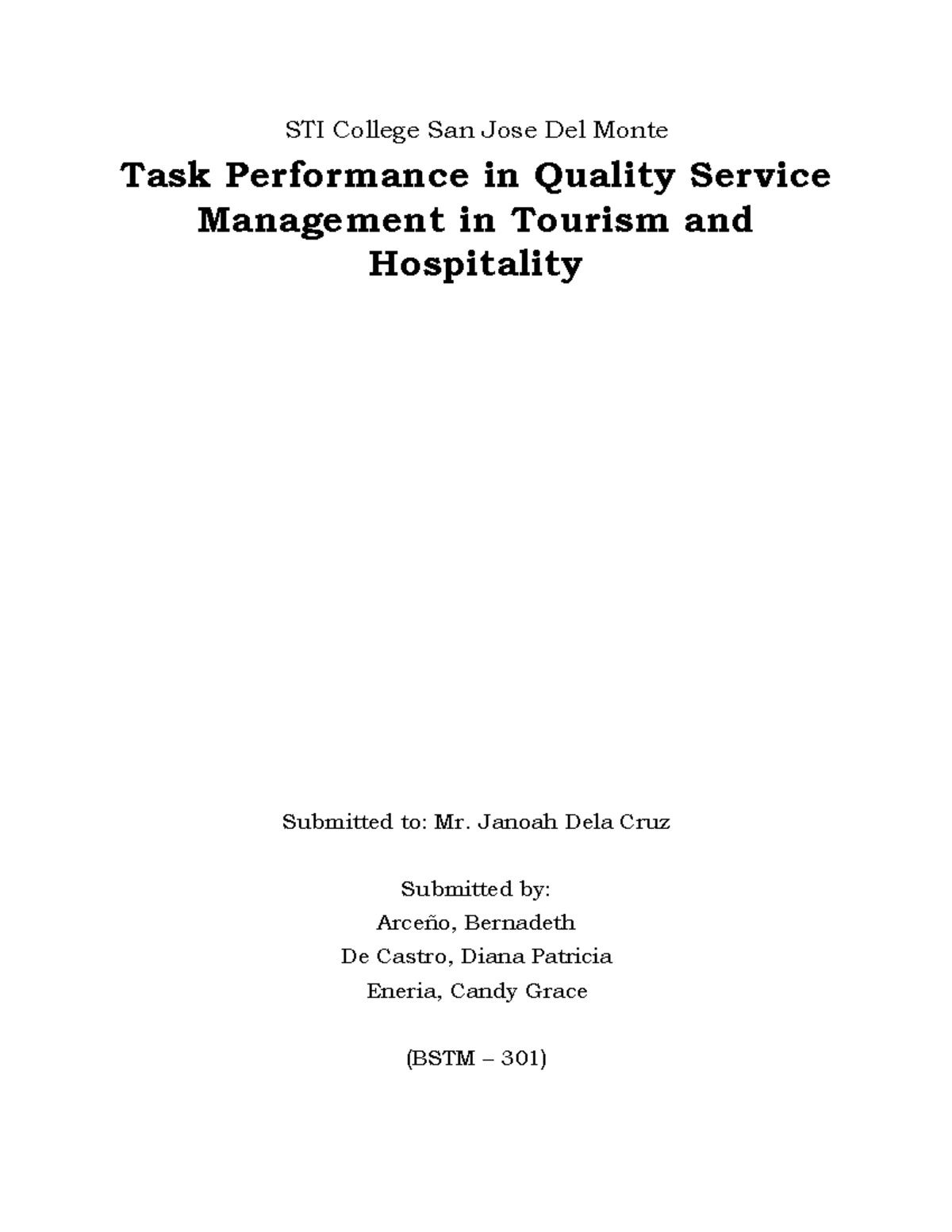 09 Task Performance 1 - ............. - STI College San Jose Del Monte ...
