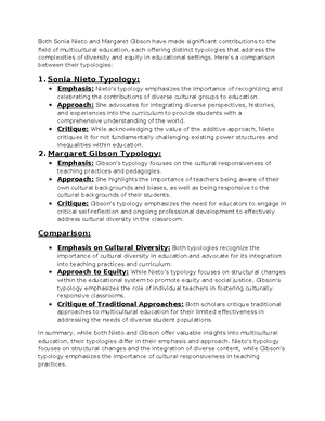 Multicultural Education - They can include: 1. Contributions Approach ...