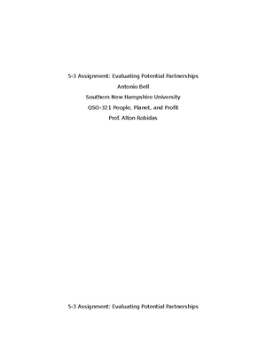 QSO 321 7-2 Project - Grade A - 7-2 Project Antonio Bell Southern New ...