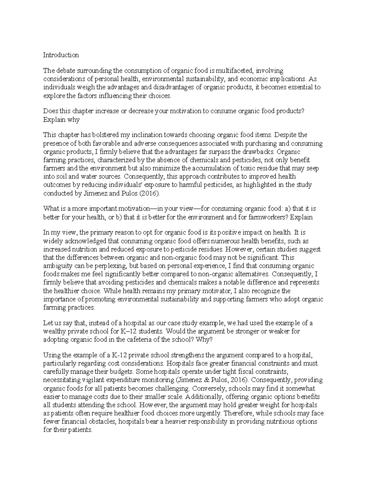 PHIL 1404 discussion forum unit 3 - Introduction The debate surrounding ...