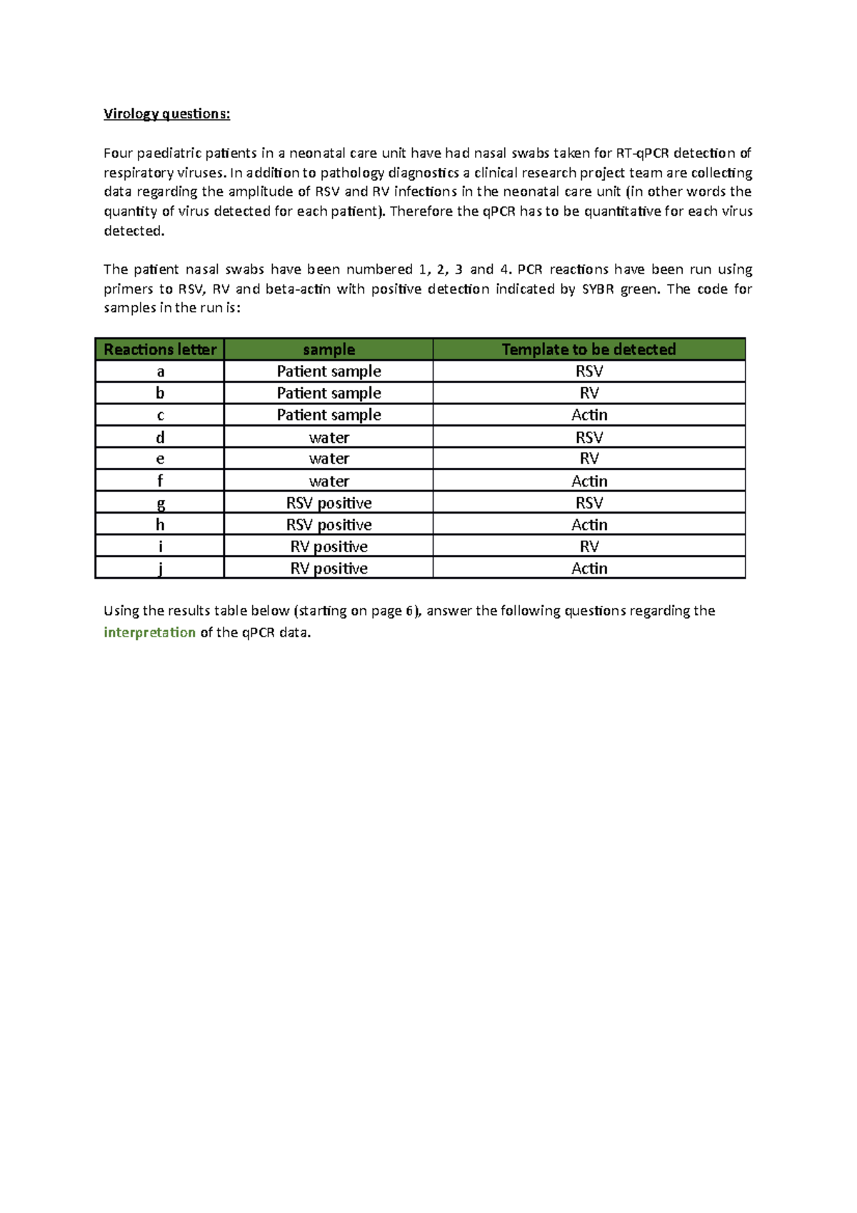 Viro & parasite revision questions with answers - Virology questions ...