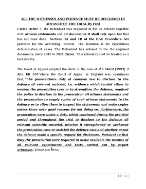 Sample Plaint and list of documents - REPUBLIC OF KENYA IN THE ...